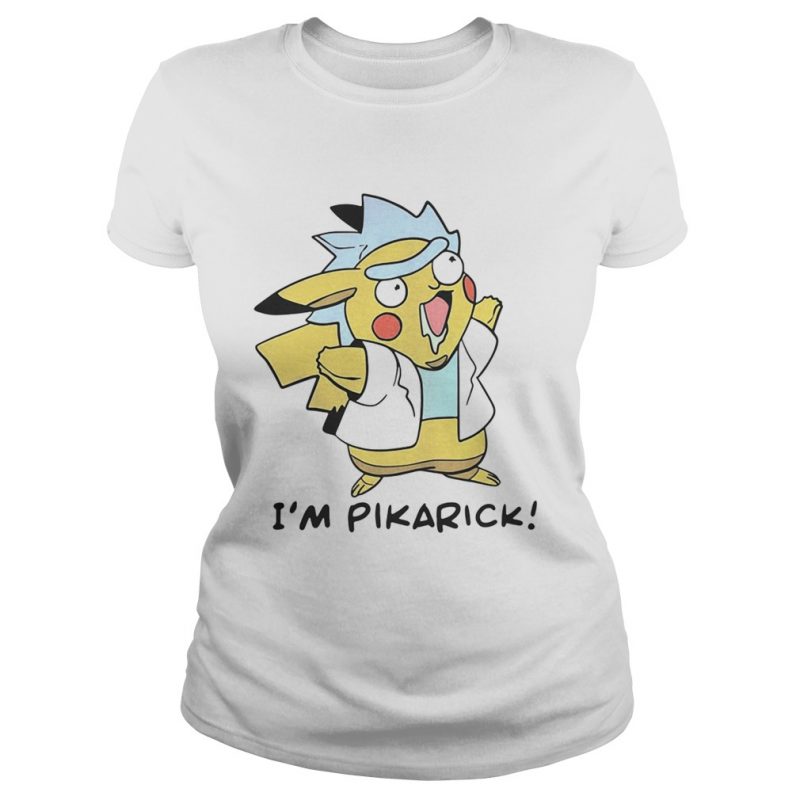Rick and Morty Fusion Pikachu I’m Pikarick shirt - T Shirt Classic