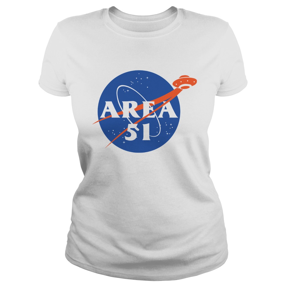 UFO NASA Area 51 Classic Ladies