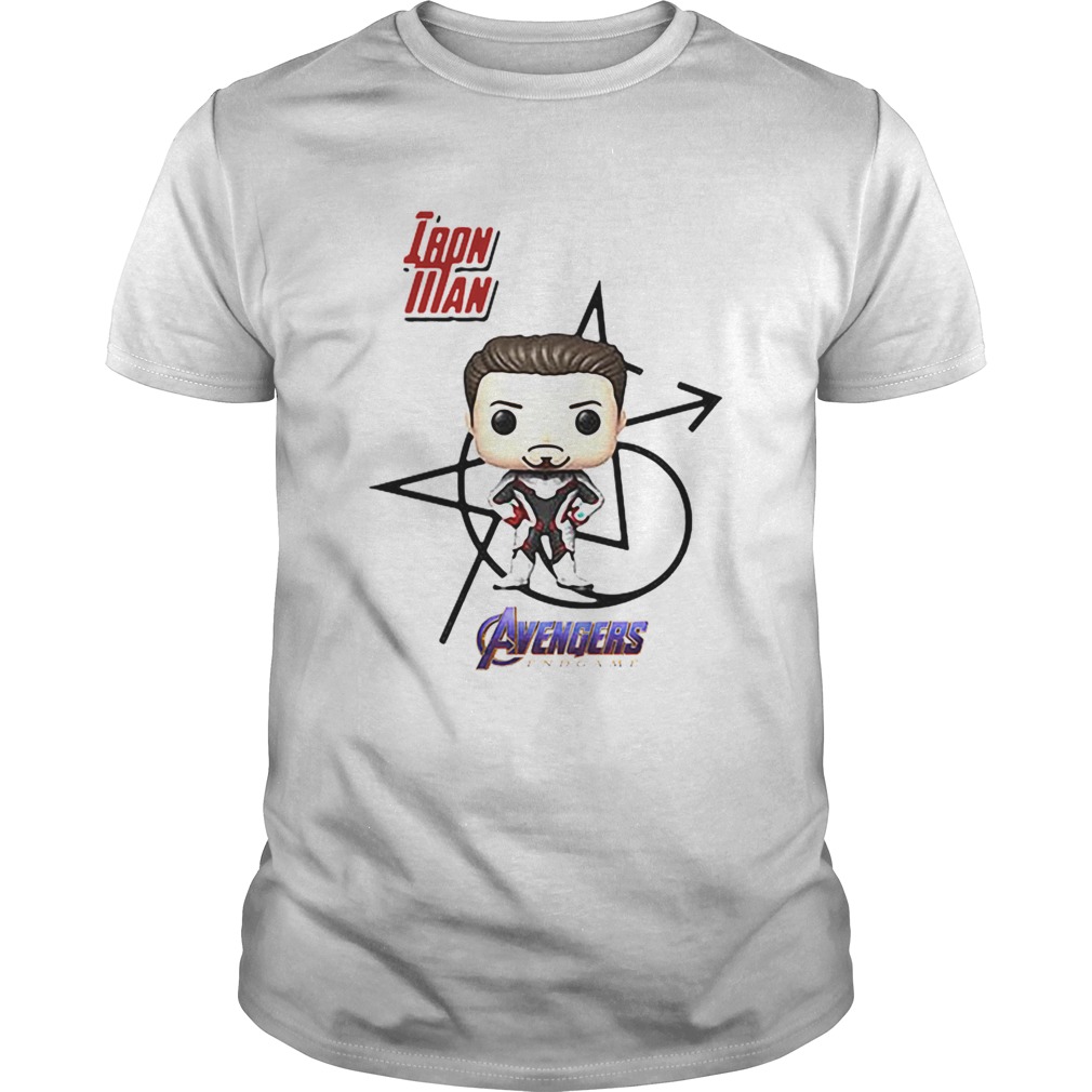 Iron Man Tony Stark Chibi Avengers Endgame shirt - T Shirt Classic
