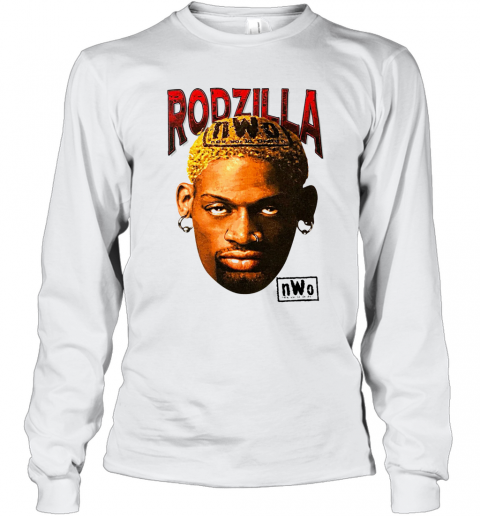 Dennis Rodman Rodzilla Retro Wrestling T-Shirt Long Sleeved T-shirt