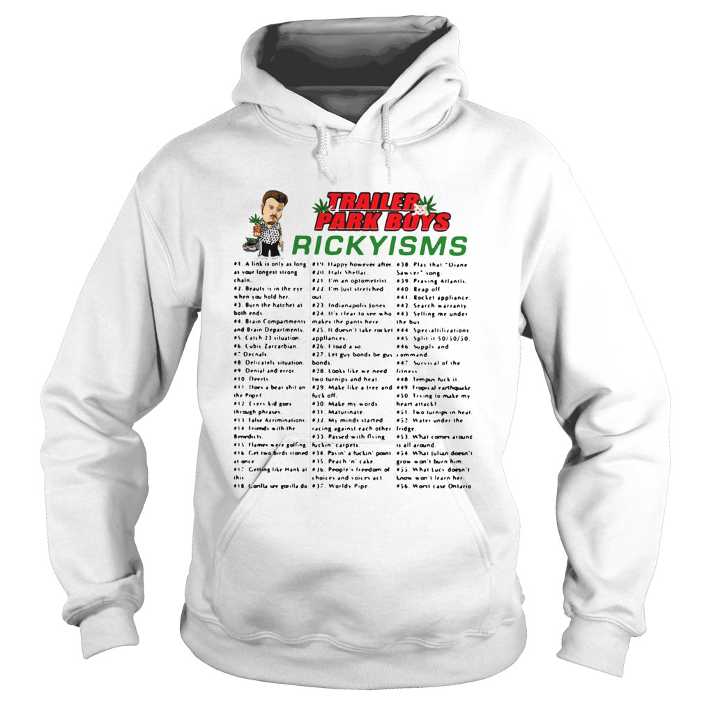 Trailer Park Boys Rickyisms shirt - T Shirt Classic