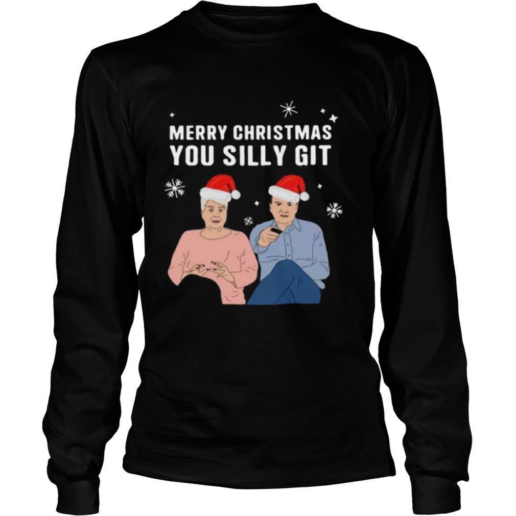 Jenny And Lee Ugly Merry Christmas You Silly Git shirt