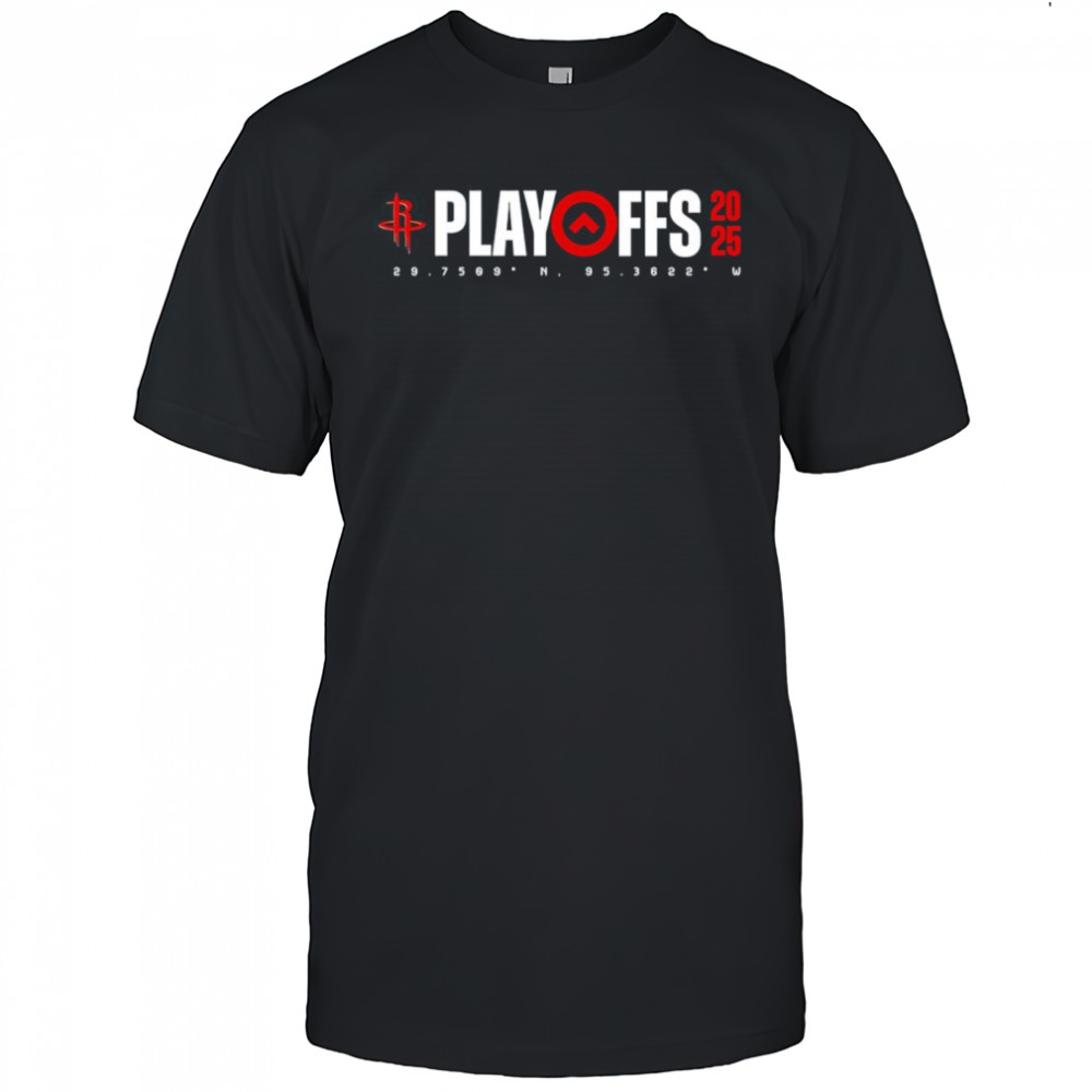 Houston Rockets 2025 Playoffs shirt