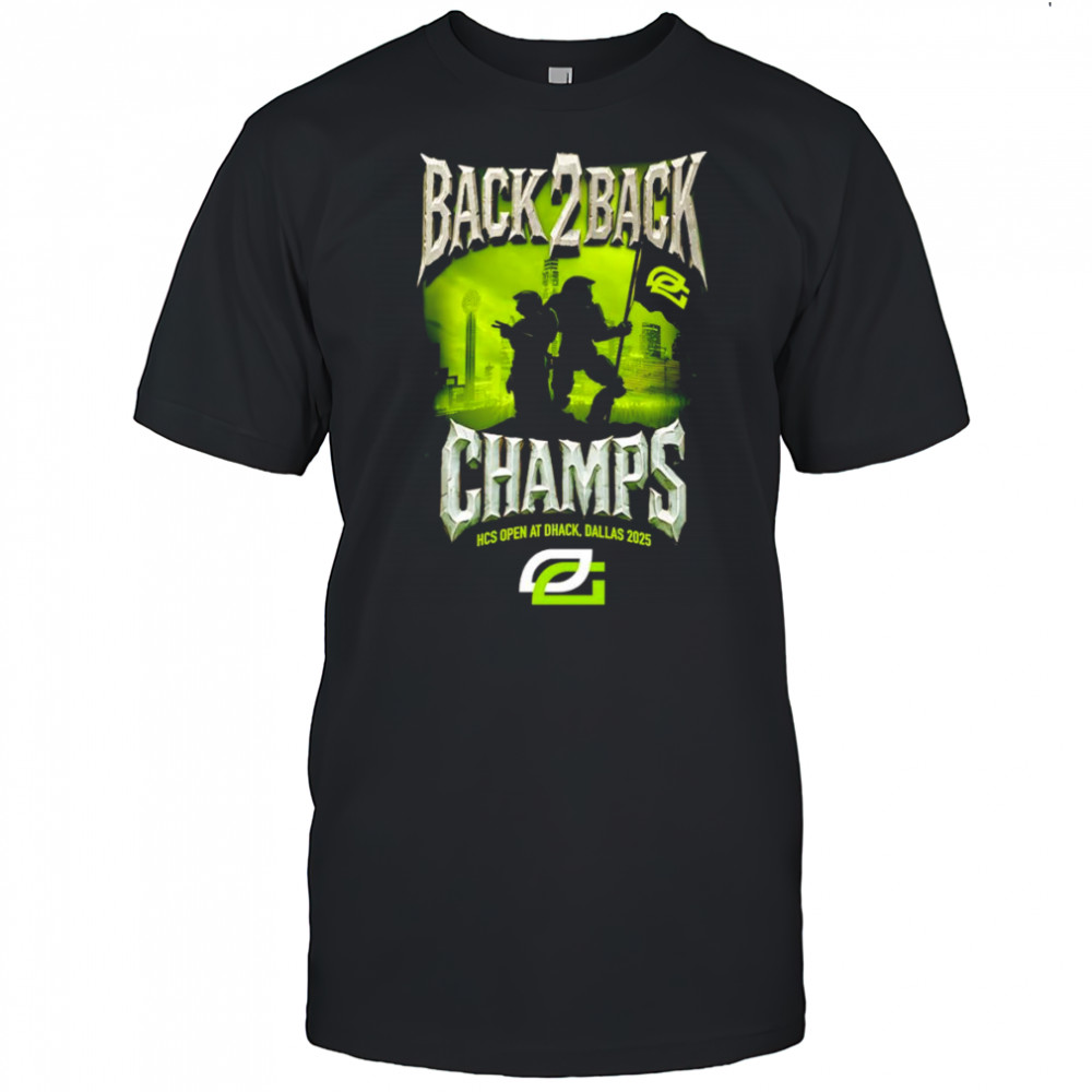 Back 2 back Champs HCS Open at Dhack Dallas 2025 shirt
