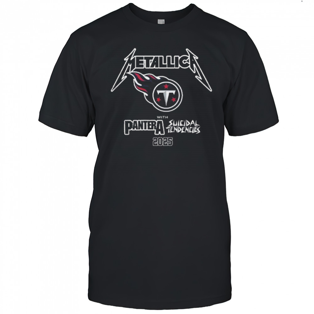 Tennessee Titans x Metallica M72 World Tour Shirt