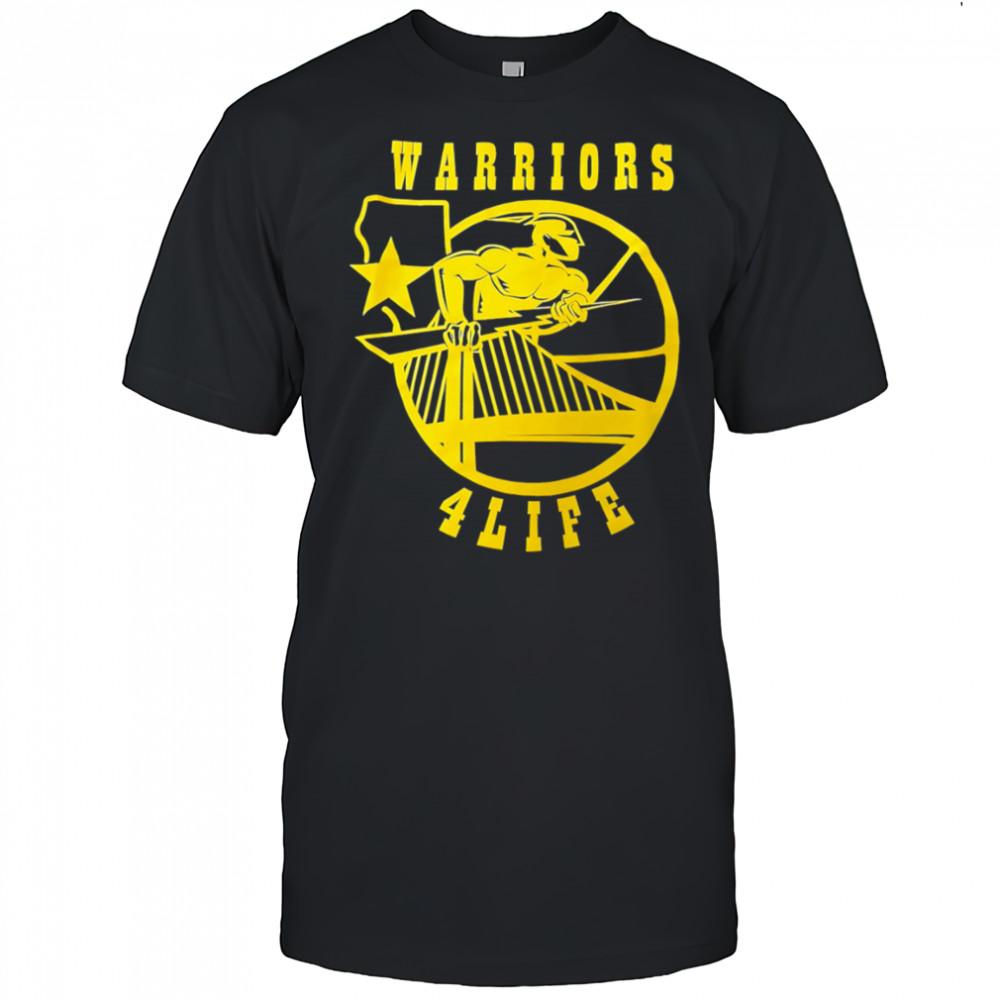 Warriors 4 Life logo shirt