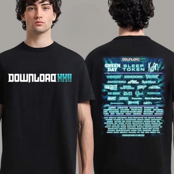 Download Fest XXII Full Line Up Donington Park 13-15 June 2025 -Shirt