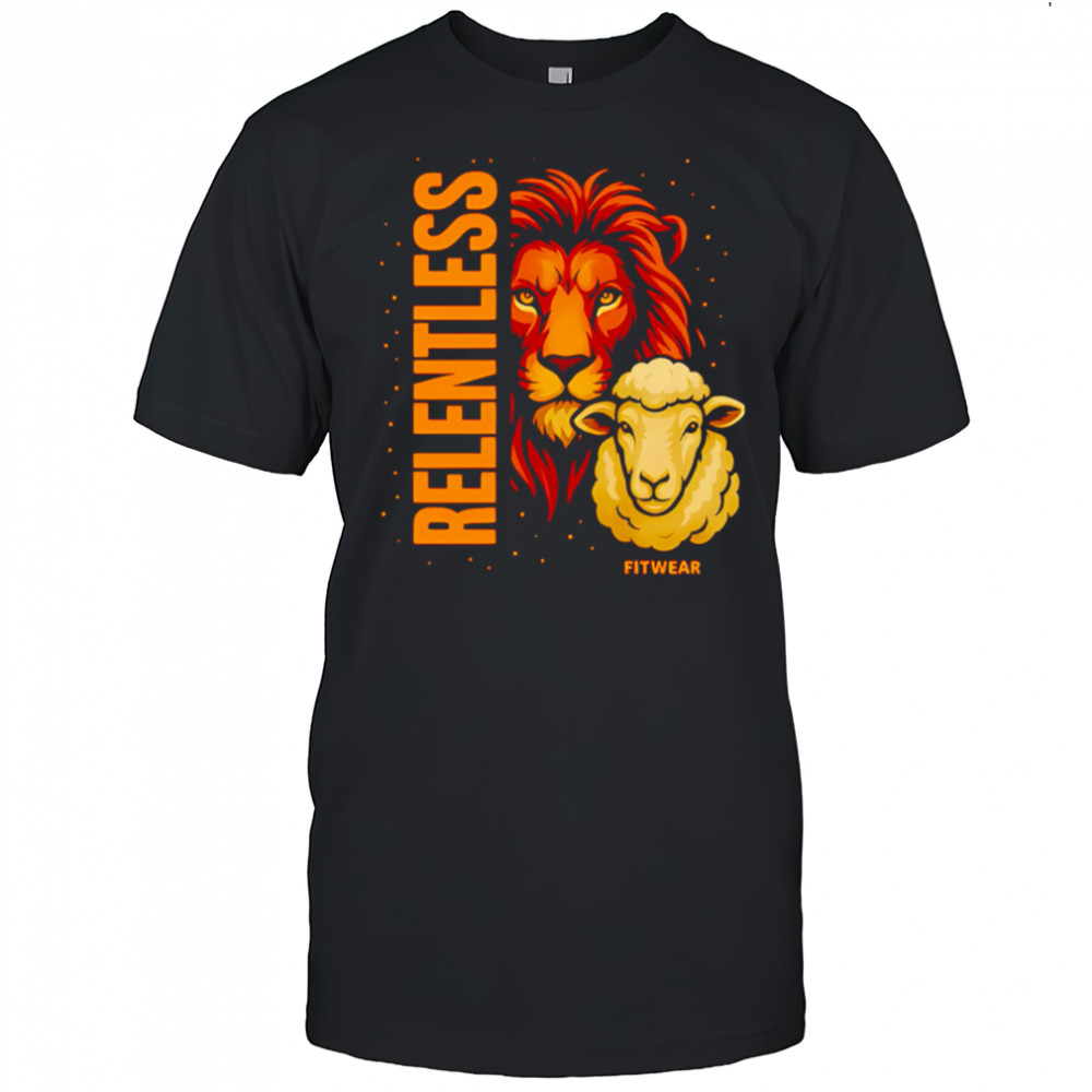 Lion and Sheep Relentless Fitwear shirt