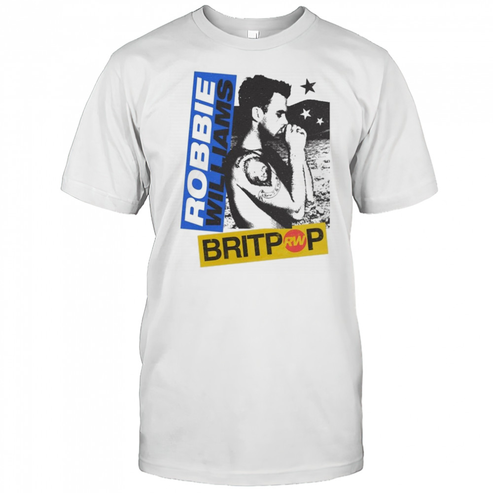Robbie Williams Britpop Tour 2025 Shirt