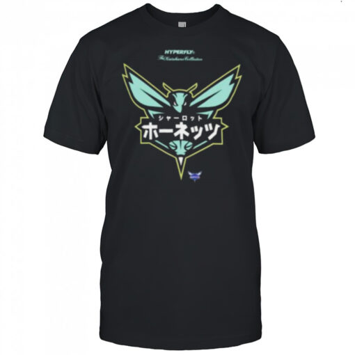 Charlotte Hornets Hyperfly Katakana X 2025 All Star Game T Shirts