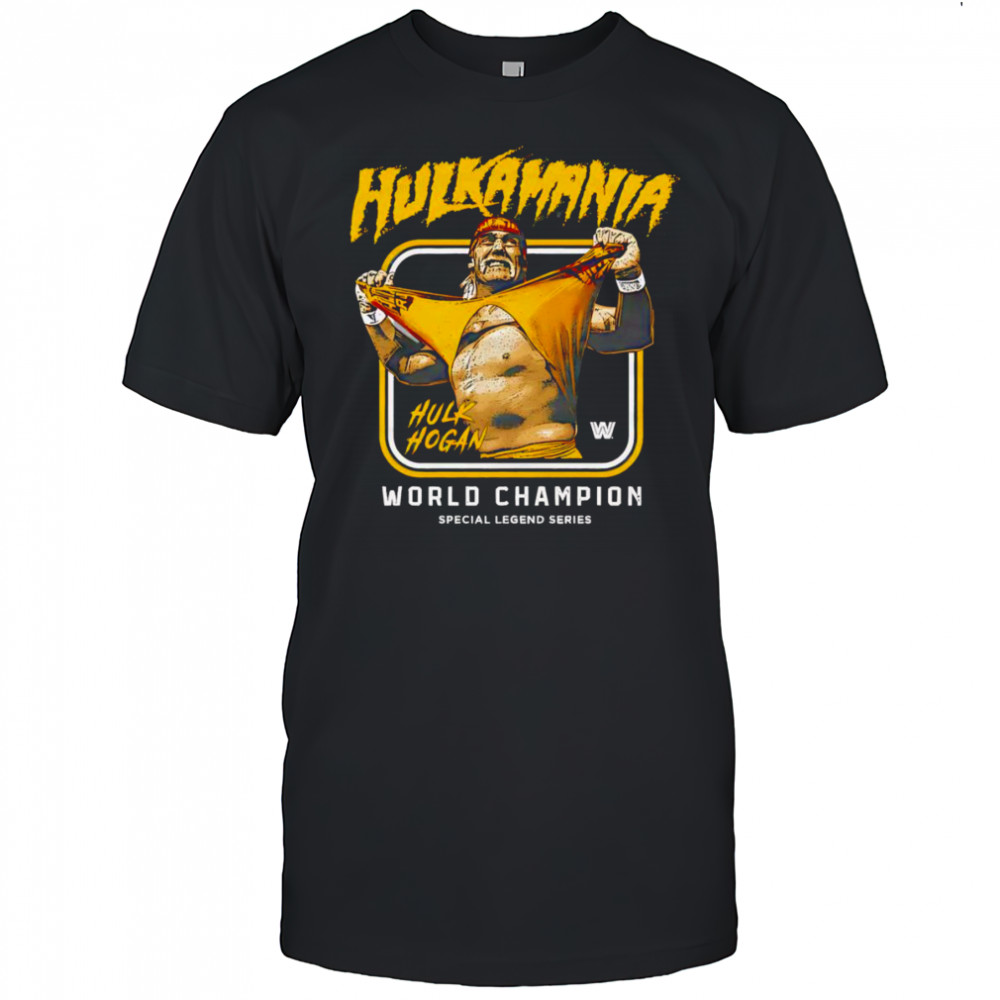 Hulk Hogan Hulkamania Rip WWE shirt