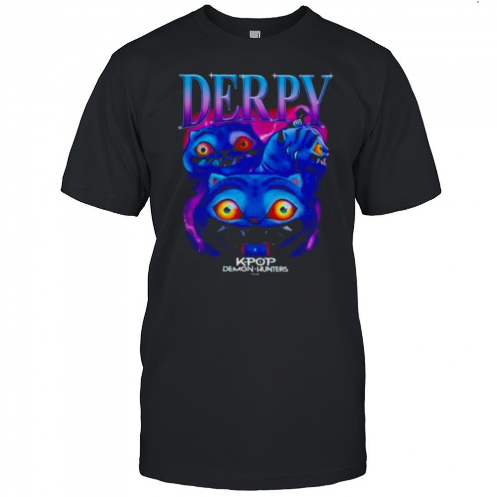 KPop Demon Hunters Derpy Tiger shirt