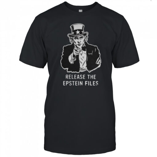 Uncle Sam release the Epstein Files political shirt