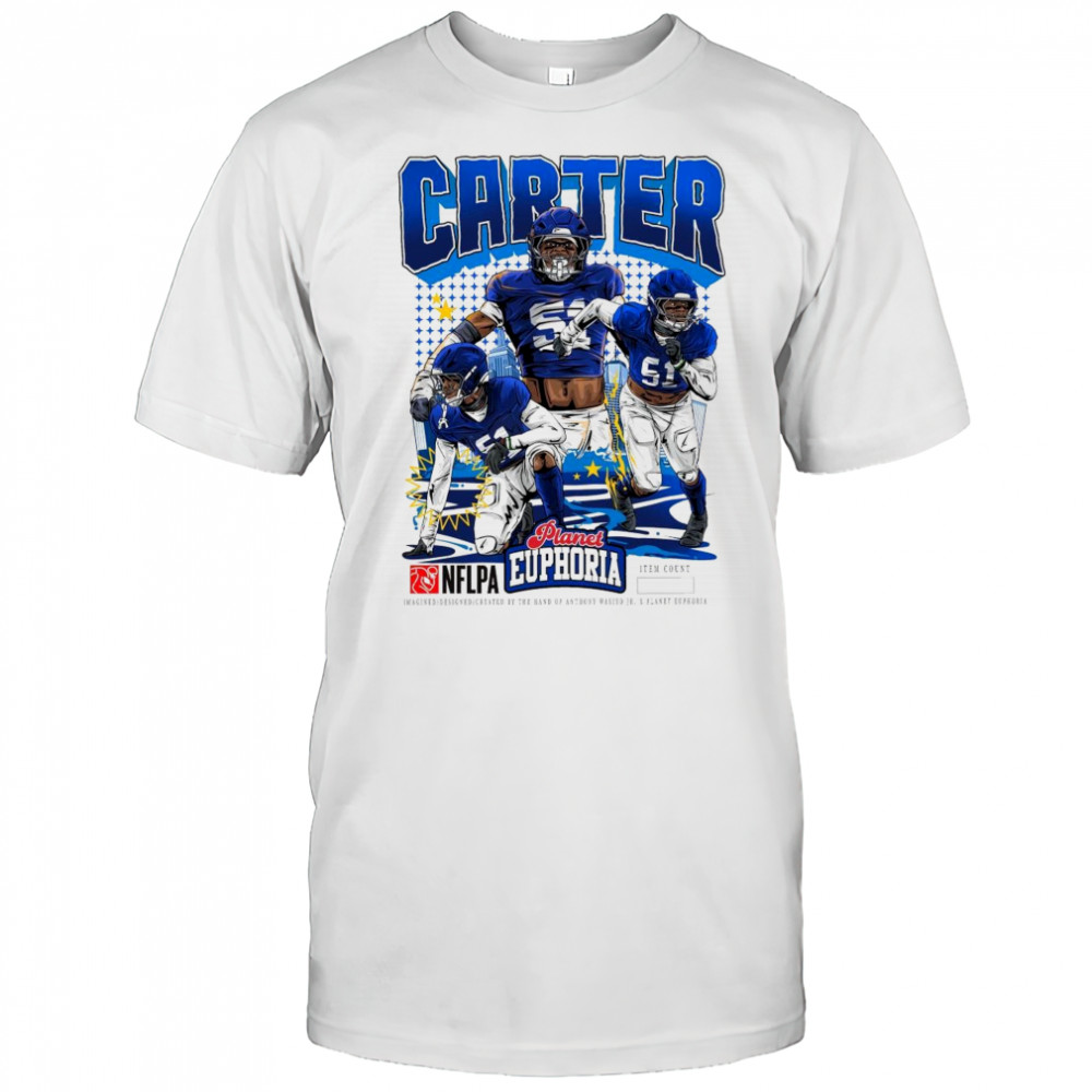 Abdul Carter New York Giants NFLPA 2025 Shirt