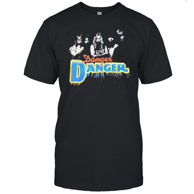 Danger Danger Band Logo 80s Rock shirt
