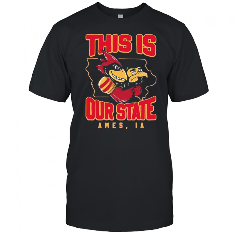 Iowa Hawkeyes vs Iowa State Cyclones this is our State shirt