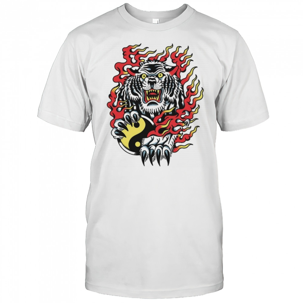 Nick Adam Tattoo Tiger T-shirt