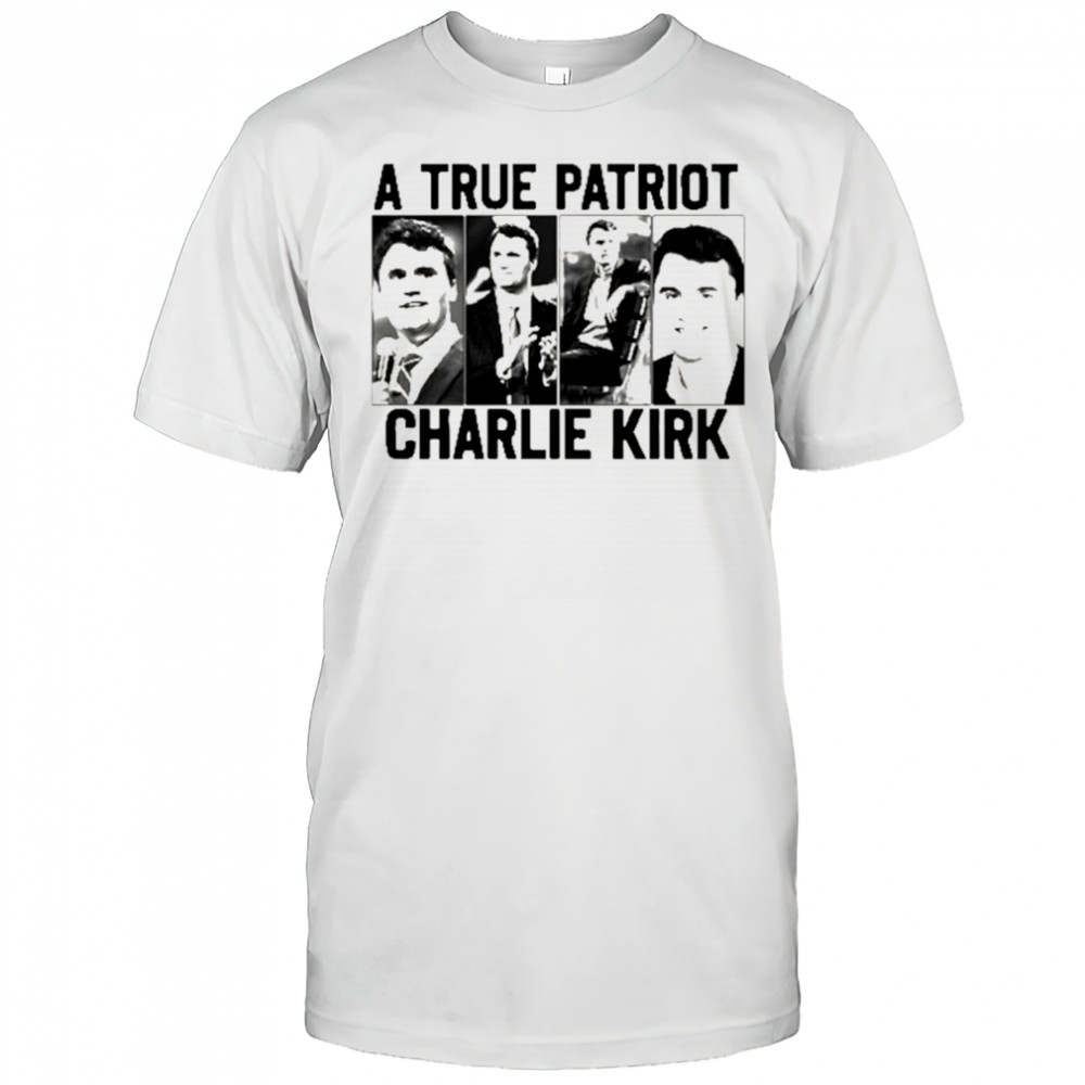 Pray for Charlie Kirk Charlie Kirk A true patriot shirt - T Shirt Classic