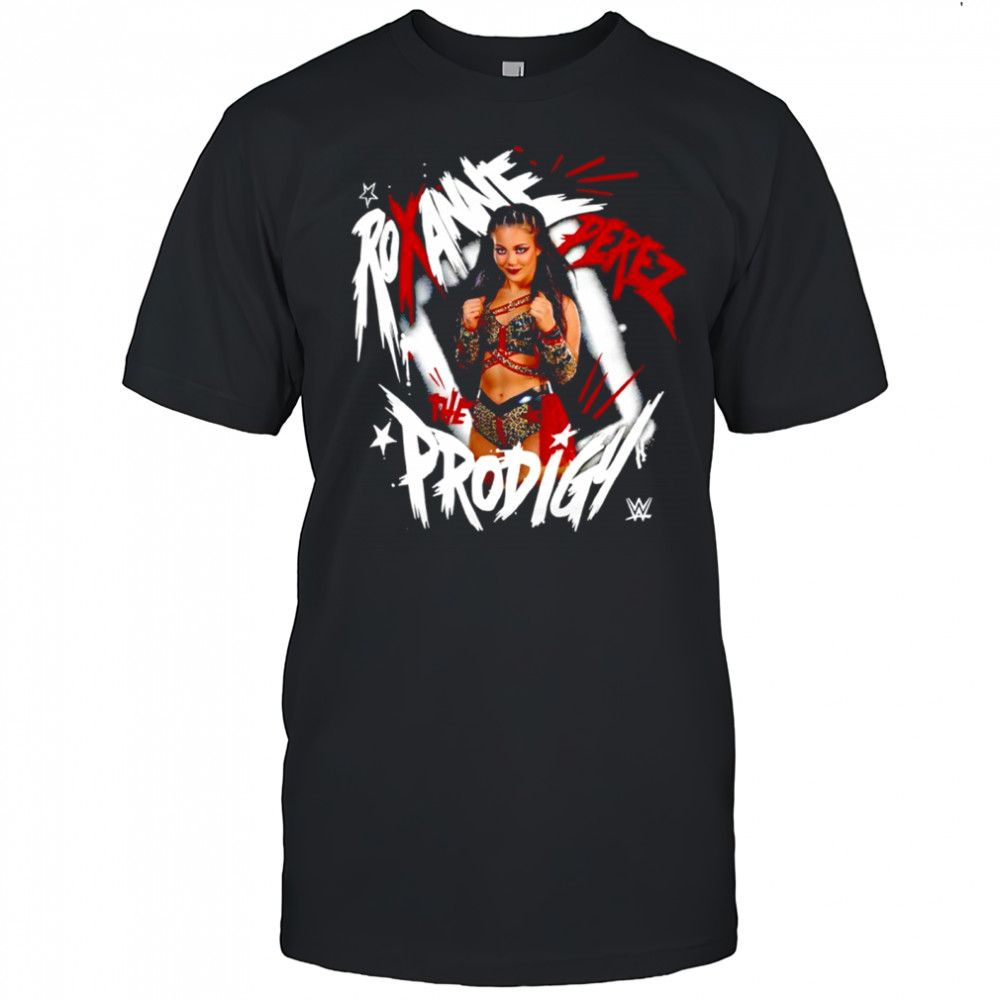 Roxanne Perez WWE The Prodigy graphic shirt