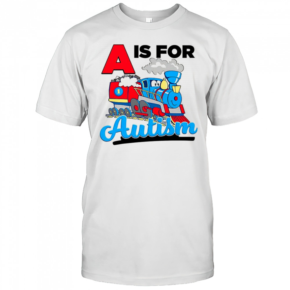 A is for Autism cartoon shirt - T Shirt Classic