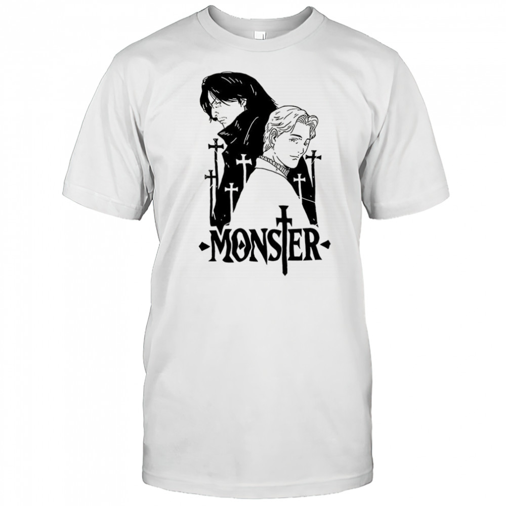 Monster Johan Liebert and Kenzo Tenma shirt