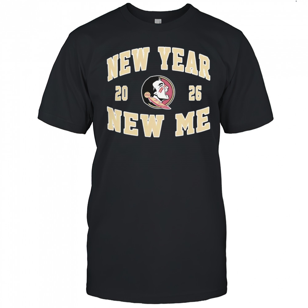 Florida State Seminoles football New Year New Me 2026 logo shirt
