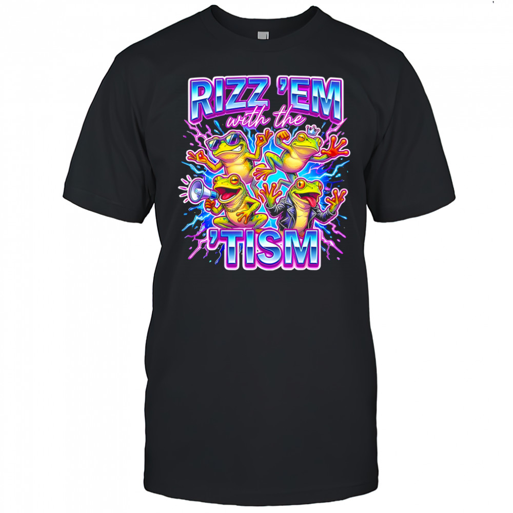 Frog autism rizz em with the tism shirt