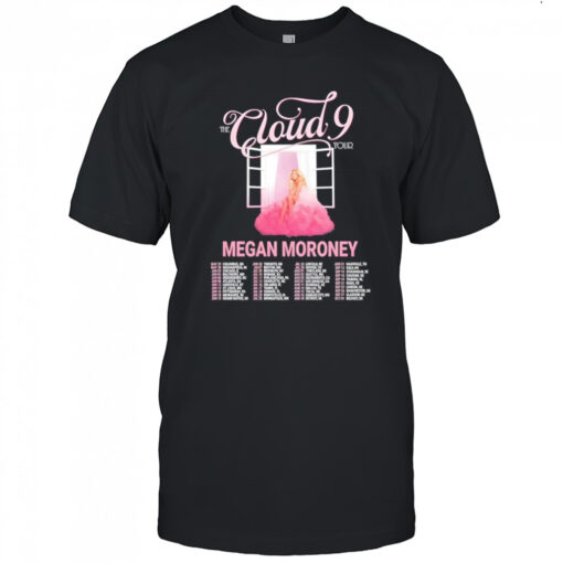 Megan Moroney The Cloud 9 World Tour vintage shirt